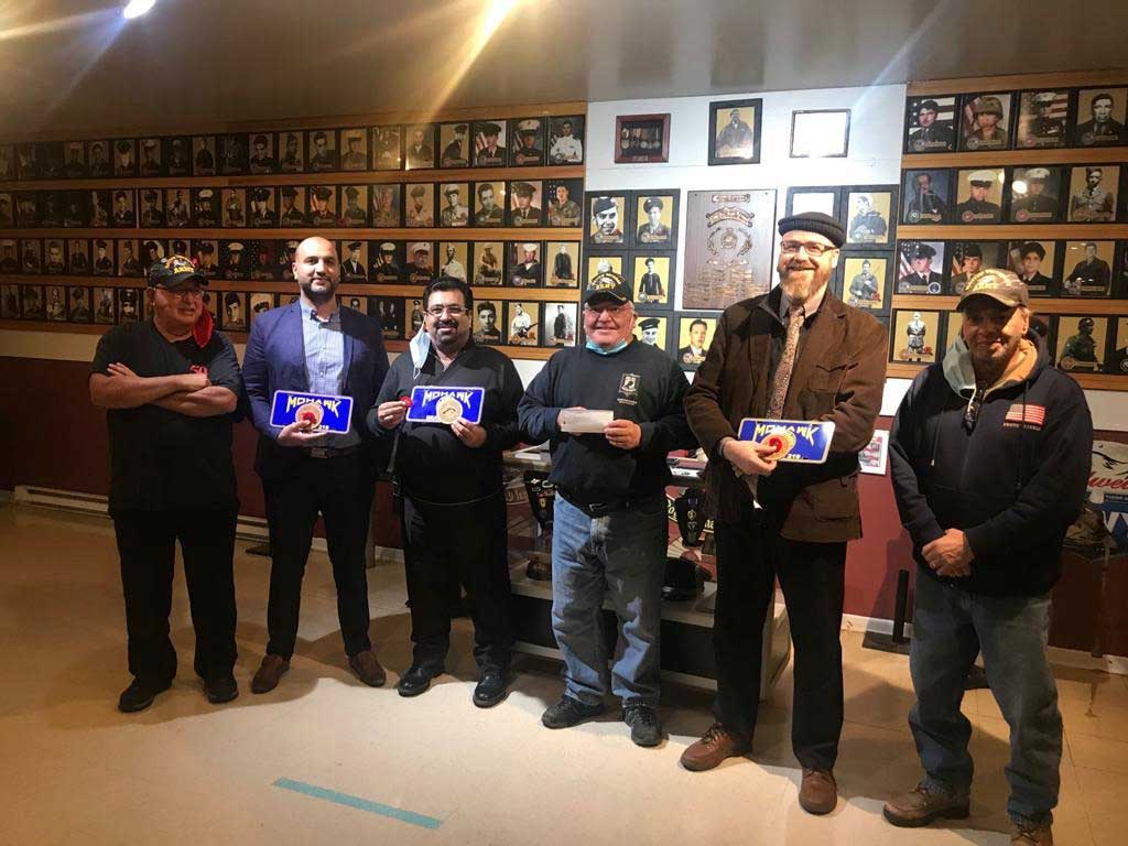 AMJ Montreal Visits Kahnawake Legion and Donates to Legion – Indigenous ...